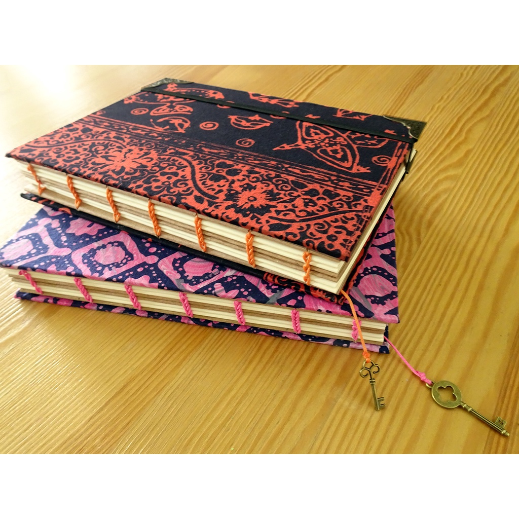 Wau Batik Handmade Notebook Diary Journal | Shopee Malaysia