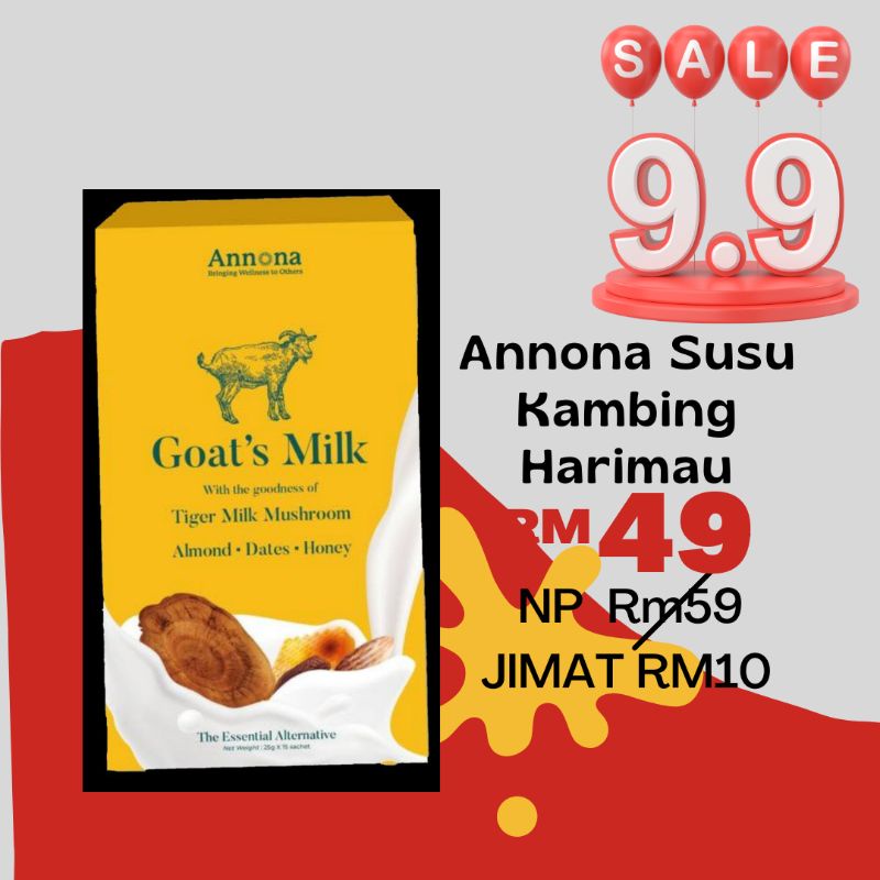 Susu Kambing Cendawan susu harimau Annona Sachet Gastrik Ibu Hamil ...