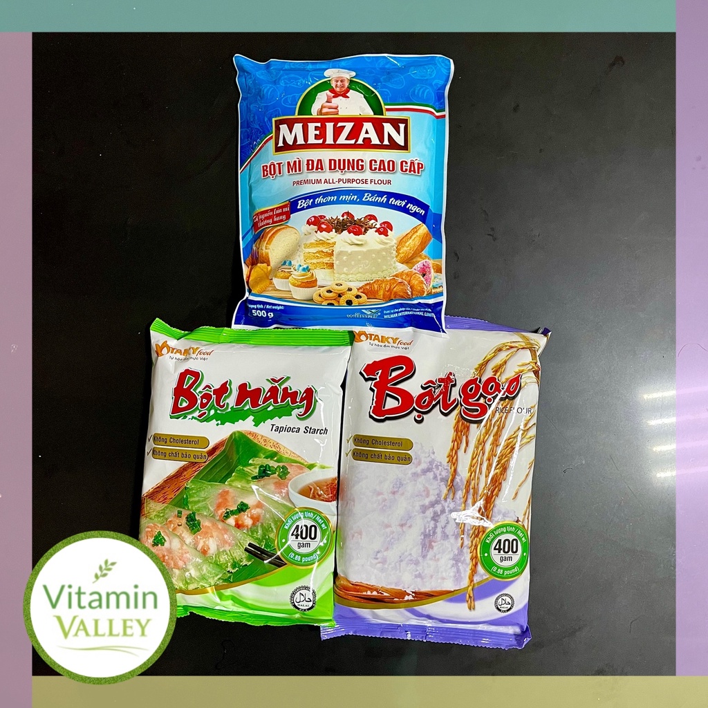 Baking Flours (All-Purpose Flour, Tapioca Flour, Rice Flour) | Shopee ...