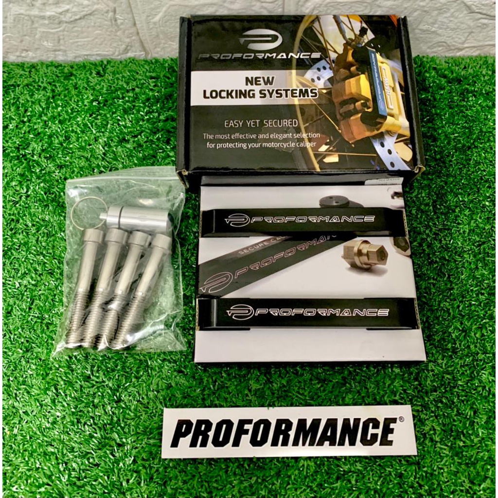PROFORMANCE SECURE CALIPER LOCK [ CLN02-B ] | Shopee Malaysia