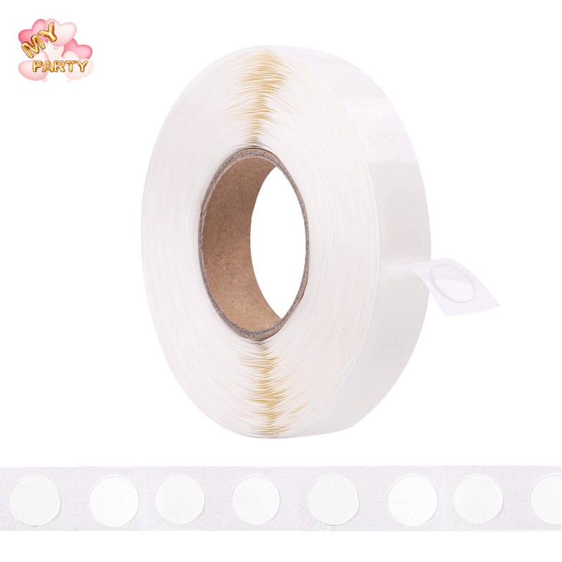 100 Points Balloon Attachment Glue Dot Attach Balloons To Ceiling Or ...