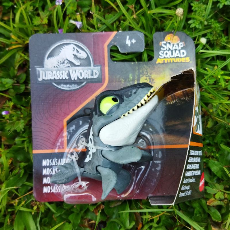 Jurassic World Snap Squad Mosasaurus Wave 12 - Kids Toys Action Figure ...