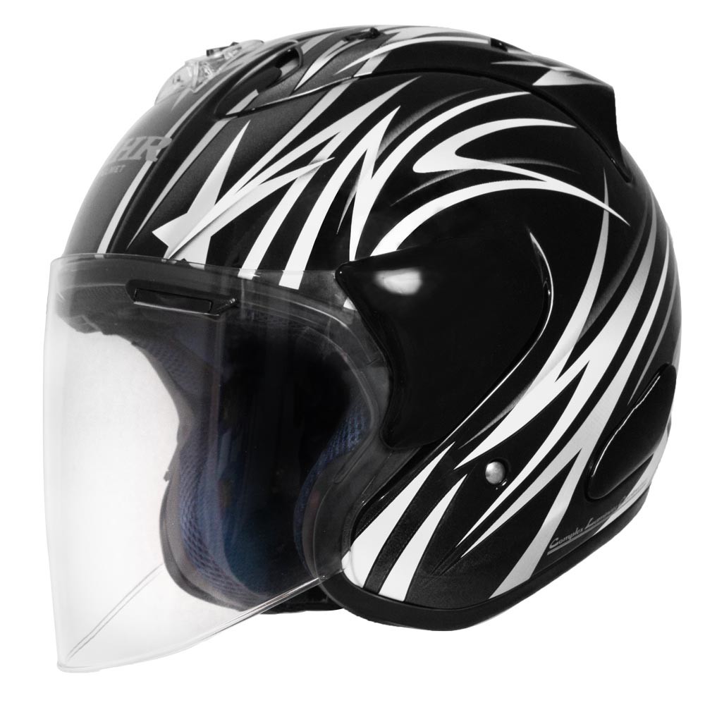 MHR RAM 3 OF518 STELLA (Open Face Helmet) | Shopee Malaysia