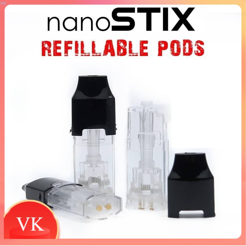NanoSTIX Refillable Empty Pod Cartridges New Version Nanopod Nano Stix ...