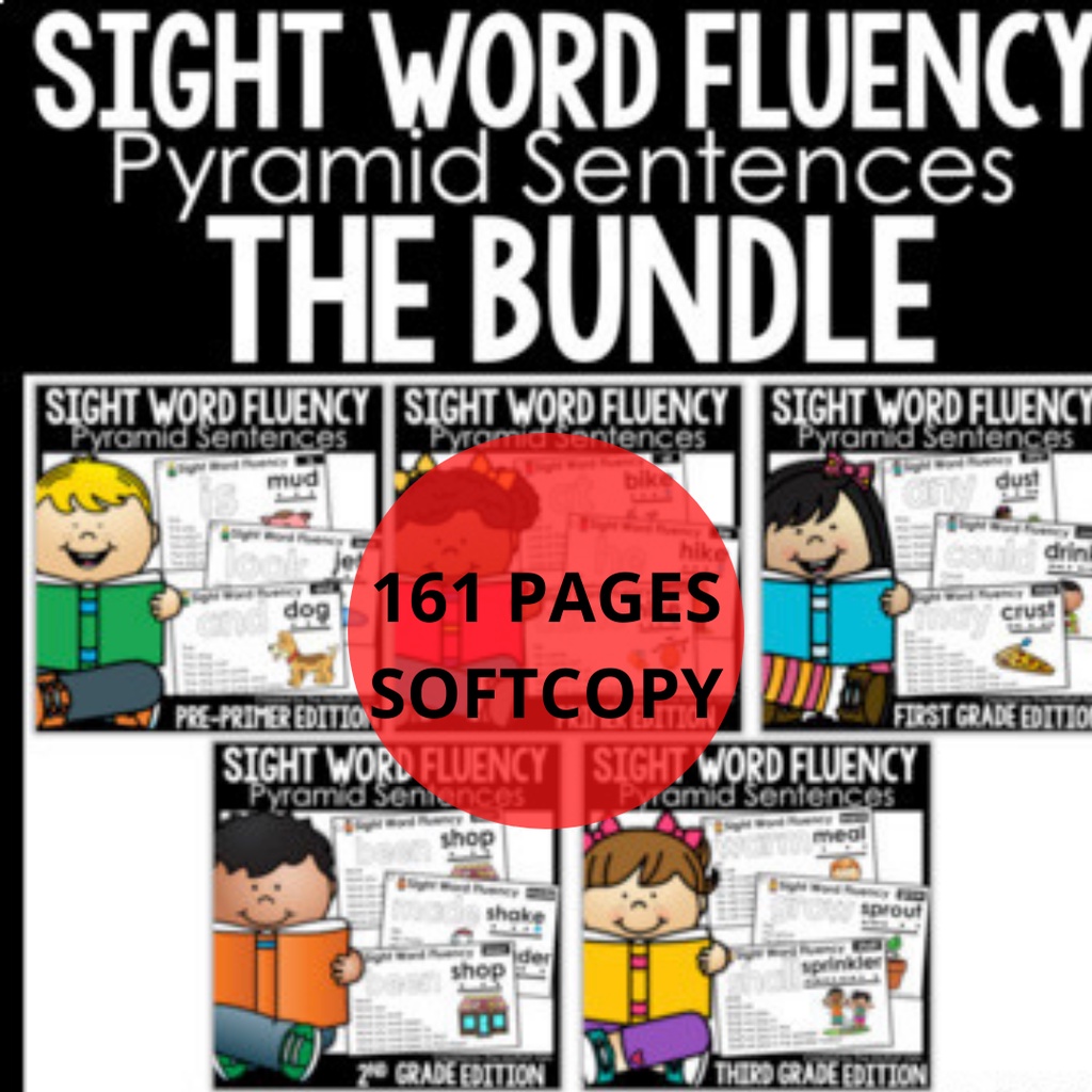 (PDF) Kindergarten flashcard sight word fluency 161 pages SOFT COPY ...