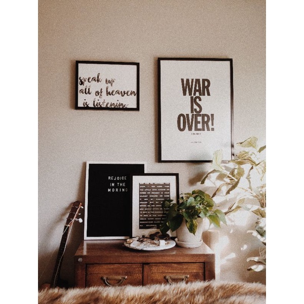 Galea Minimalist Photo Frame/Poster Size 12R [Free Packing] | Shopee ...