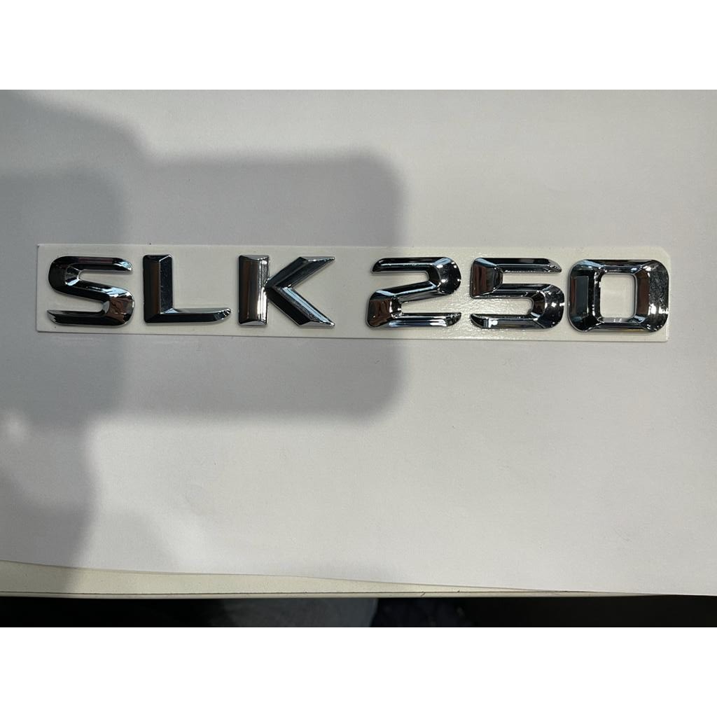 [READY STOCK !!!] Mercedes Benz SLK250 Emblem Logo chrome | Mercedes ...