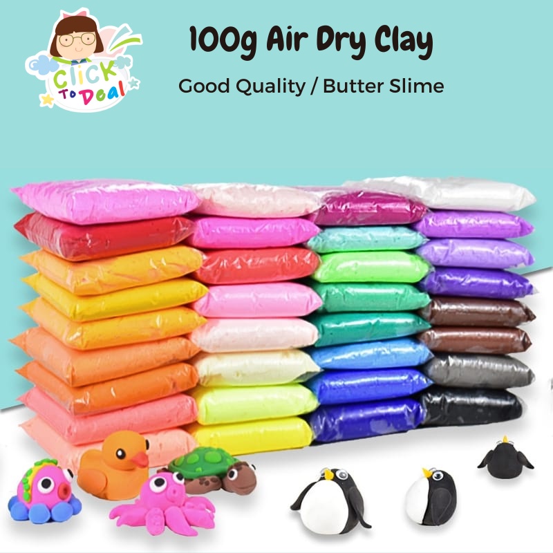 100g Air Dry Clay Non-Toxic Children Light Clay, Super Light Clay for ...