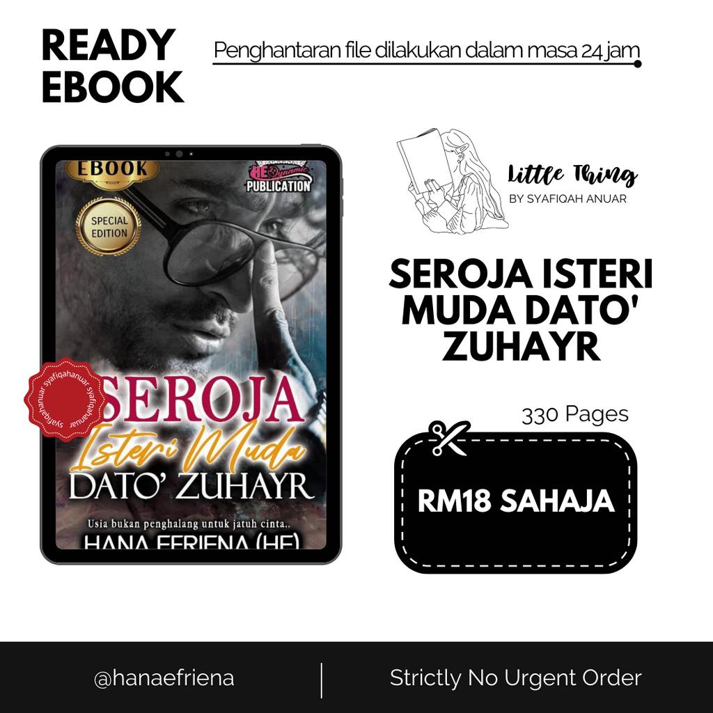 EBOOK SEROJA ISTERI MUDA DATO' ZUHAYR HANA EFRIENA | Shopee Malaysia