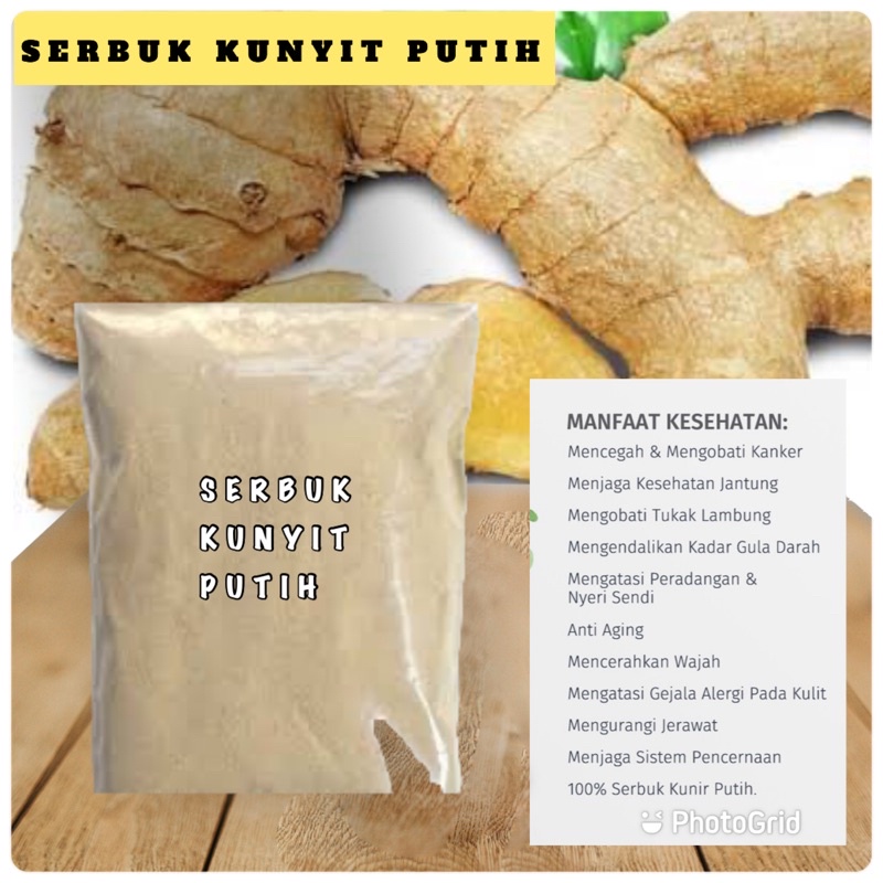 SERBUK KUNYIT PUTIH(100G) | Shopee Malaysia
