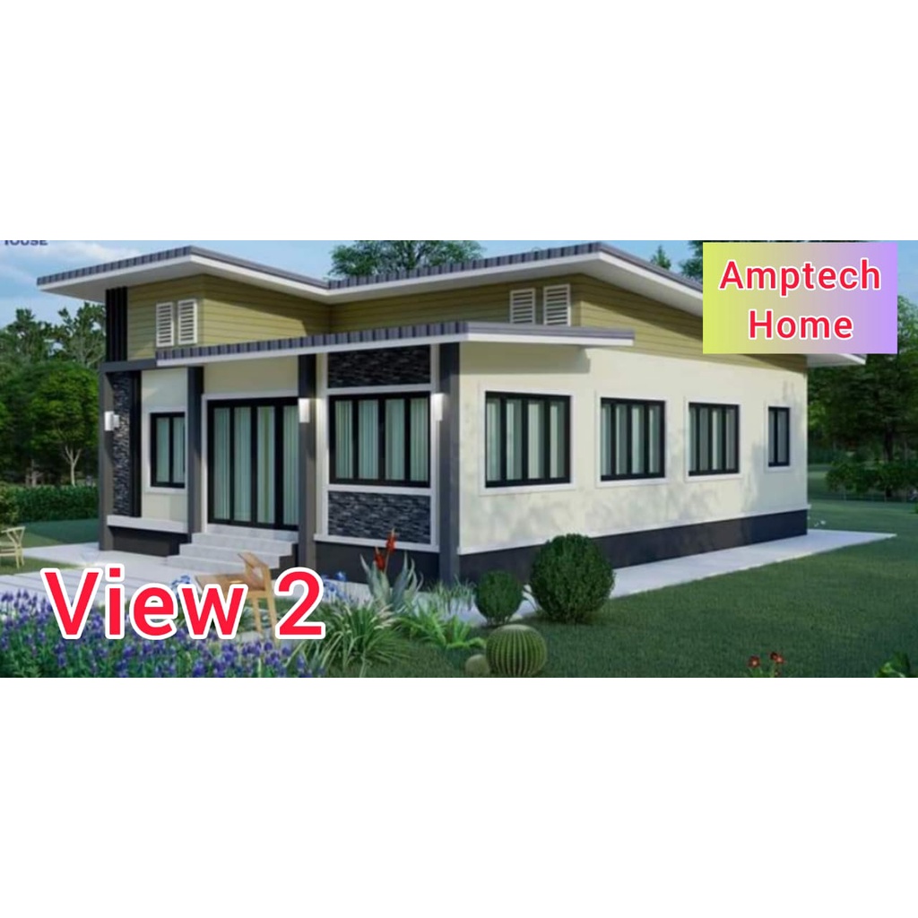 PELAN RUMAH 4 BILIK (LANTAI 30'x40') 1200KPS ((BACA DESCRIPTION ...