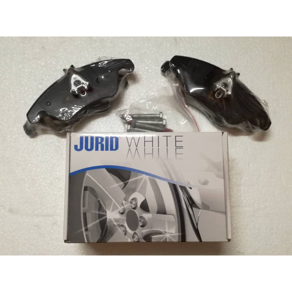 Mercedes W204 W212 W207 W172 JURID WHITE Front Brake Set 573291JC 24310 ...