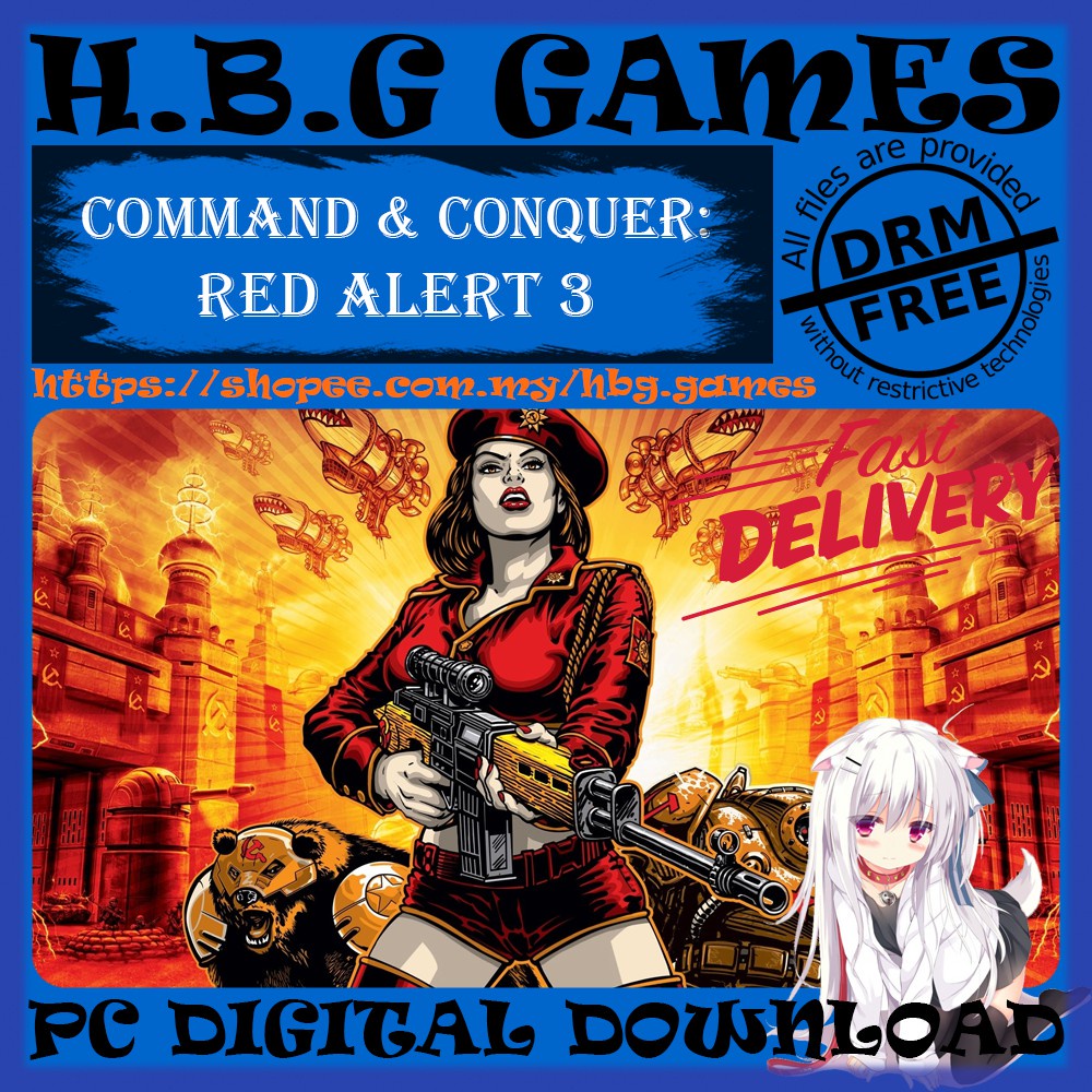 Command & Conquer: Red Alert 3 [PC DIGITAL DOWNLOAD] [OFFLINE] | Shopee ...