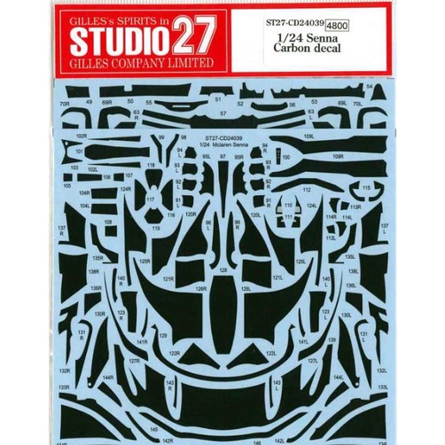 Studio 27 CD24039 McLaren Senna Carbon decal (For TAMIYA) | Shopee Malaysia