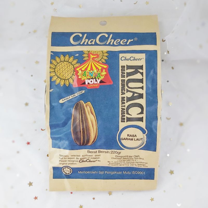 ChaCheer Kuaci Wangi 220g -Sunflower Dried Fruit - Buah Bunga Matahari 葵花籽 | 瓜子 =READYSTOCK 现货 ...