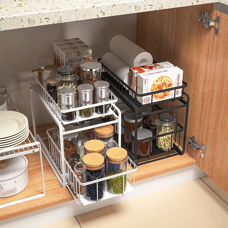 RAK TARIK VIRAL drawer rack multifunction space saver storage cabinets ...