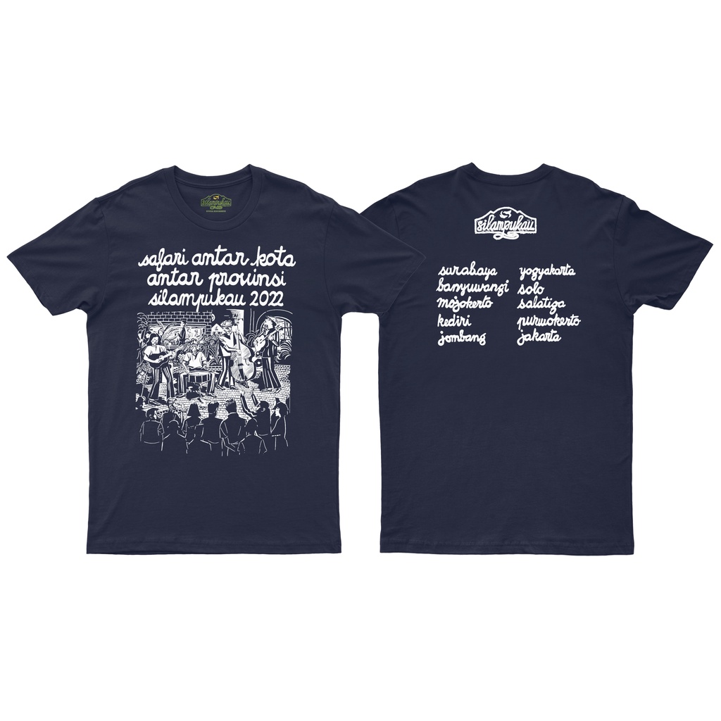 SILAMPUKAU T-shirt - Safari AKAP 2022 (Navy) | Shopee Malaysia