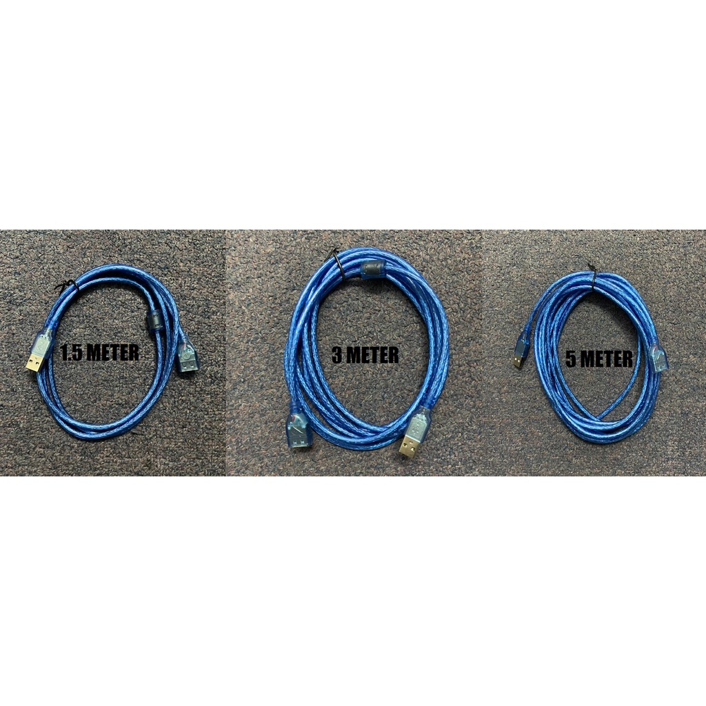 Probex usb 2.0 extension cable (male) to (female) - 1.5meter / 3meter ...