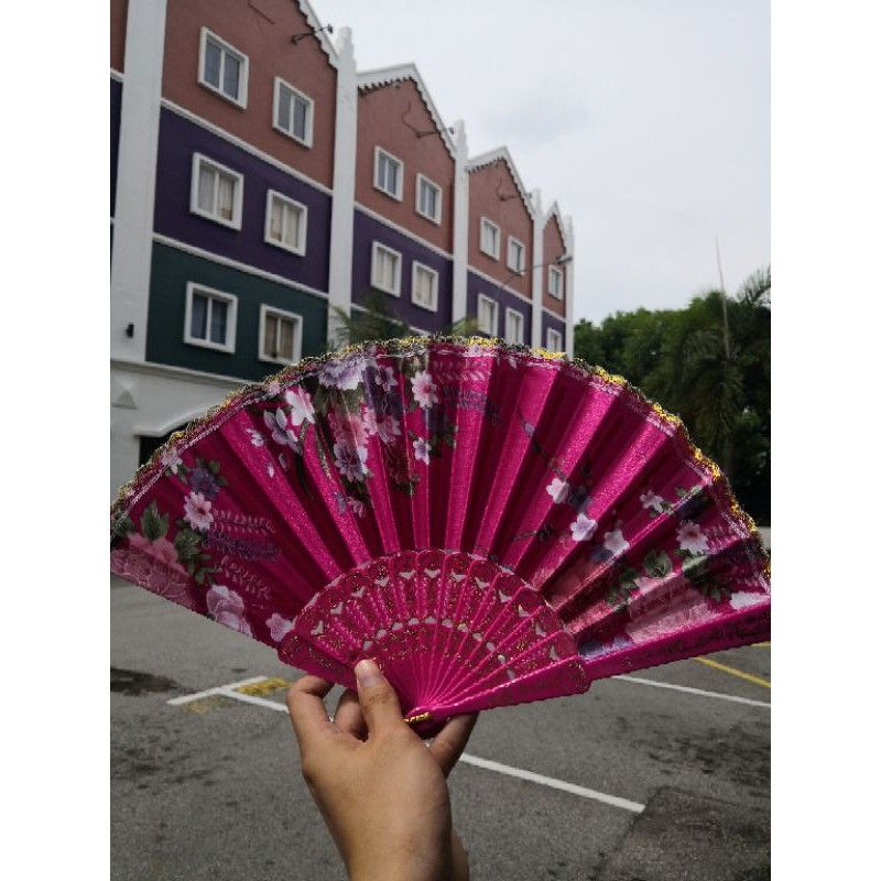 🔥 READY STOCK 🔥 Traditional Handmade Kipas Tangan Nyonya / Hand Fan ...