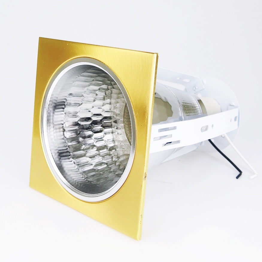 3H 418 4-inch E27 LED Down Light/Ceiling Light [Recessed Type] Square ...