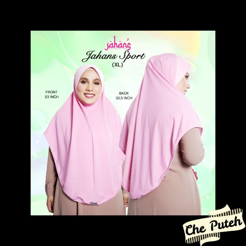 Tudung Sarung Jahans Sport Denim (XL Size) | Shopee Malaysia