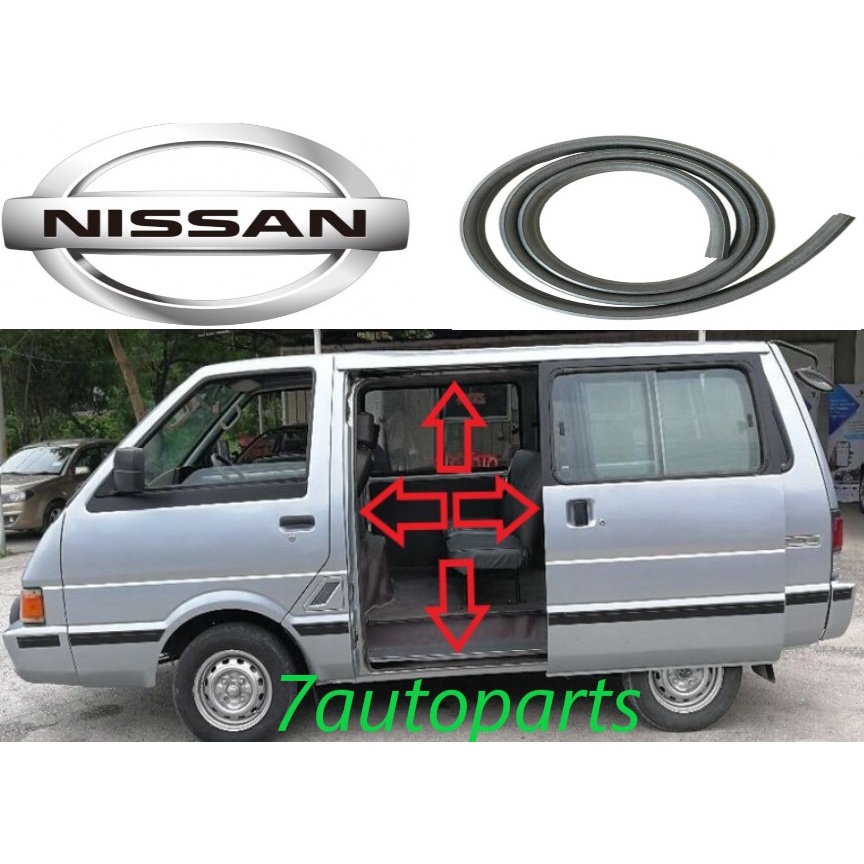 ORIGINAL SPEC NISSAN VANETTE C22 VAN SLIDING DOOR RUBBER CENTRE DOOR ...