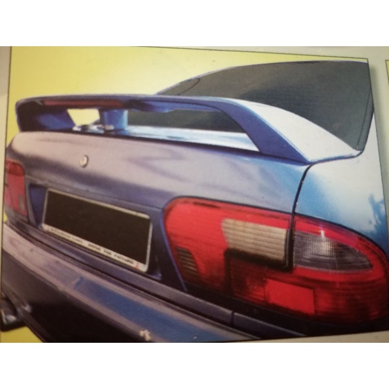 M072 PROTON WIRA SALOON SPOILER WITH LED (FIBER) | Shopee Malaysia
