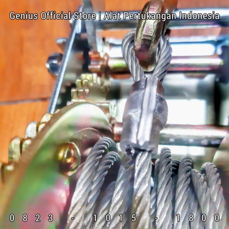 Gear Hand winch 2000 LBS 900Kg Manual Hand winch Pulley | Shopee Malaysia