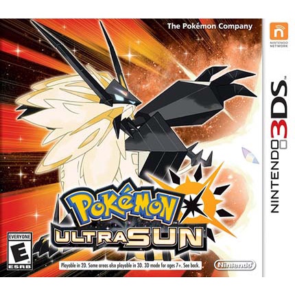 Nintendo 3DS Cia Game Pokemon Ultra Sun USA Shopee Malaysia