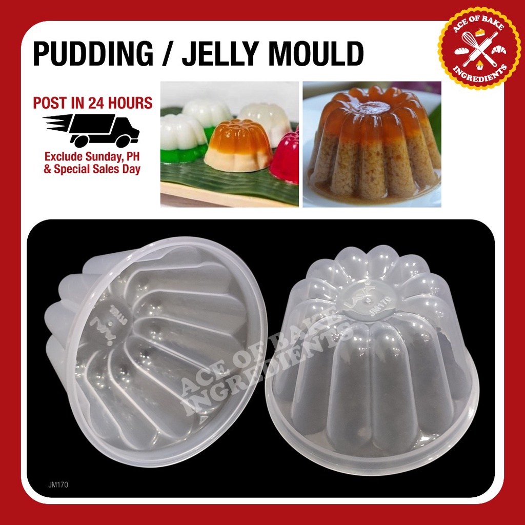 Acuan Puding Jelly Mould Pudding Cup Bekas Puding Agar Agar Plastik Flower Mold Indonesia Cup ...