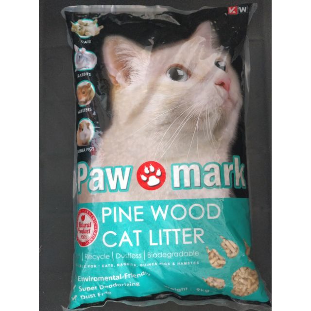 Pawmark Pure Pinewood Pellet 9KG Original Pack | Shopee Malaysia