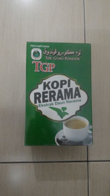 TGP Kopi Rerama Tok Guru Pondok papan / kotak + 🎁 | Shopee Malaysia