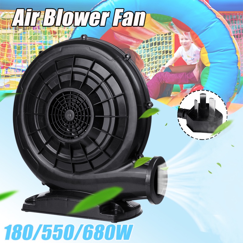 220v 680/550/180W Electric Air Fan Blower Pump Inflatable Castle Blower ...