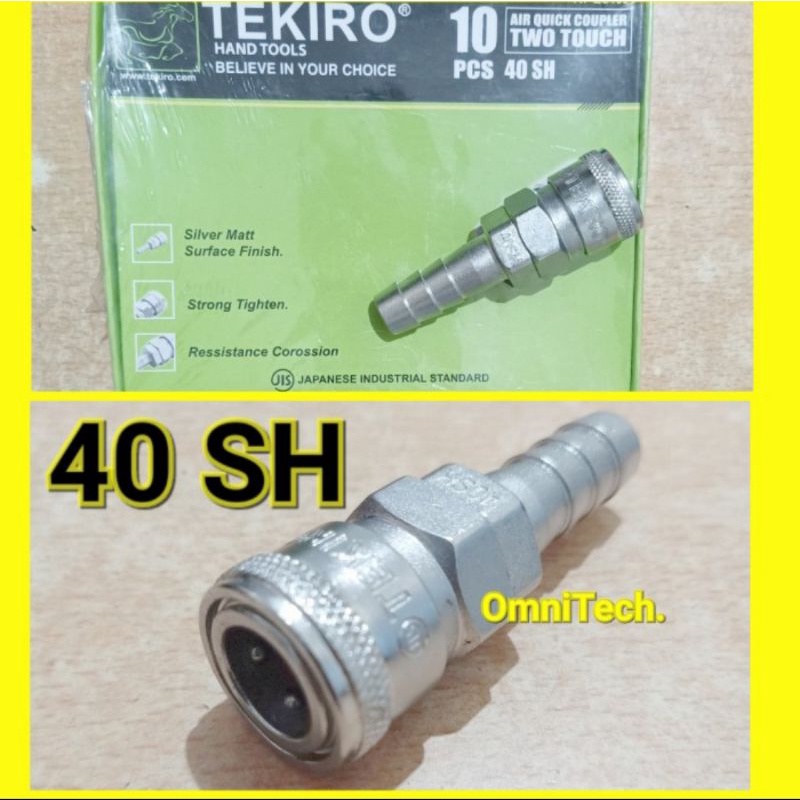 Air Quick Coupler Air Compressor Two Touch 40 SH 40SH Tekiro SH 40 SH40 | Shopee Malaysia
