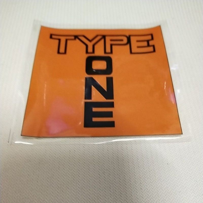 STIKER TYPE ONE HONDA STIKER CERMIN TAMPAL DALAM | Shopee Malaysia
