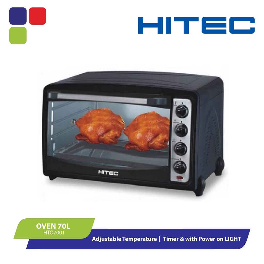 HITEC 70L ELECTRIC OVEN WITH CONECTION TURBO FAN & ROTISSERIE ...