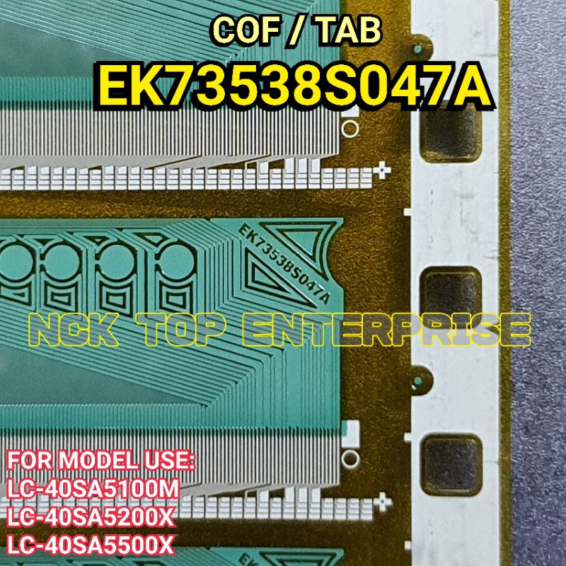 COF EK73538S047A SHARP LC-40SA5100M / LC-40SA5200X / LC40SA5500X NEW ...