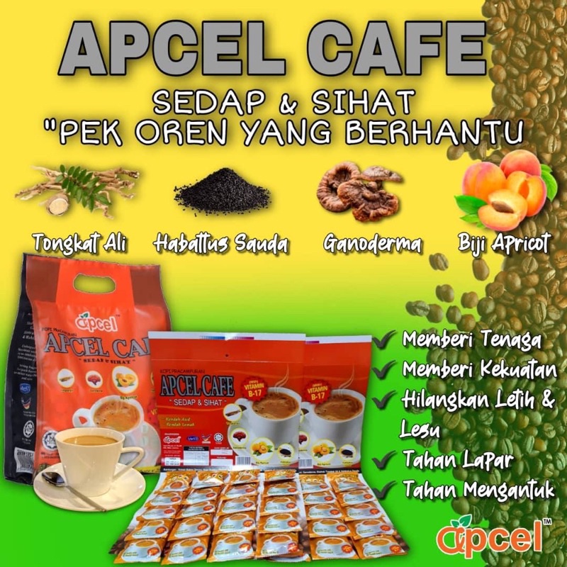 Apcel kopi Papan @ Pouch (20 sachet) | Shopee Malaysia