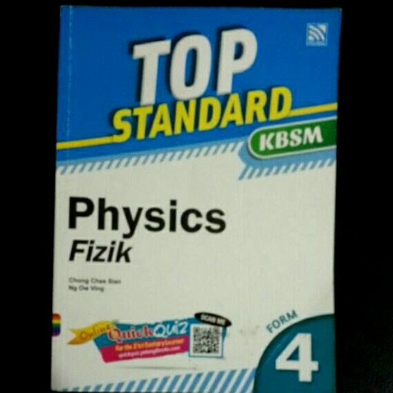 Top Standard KBSM Physics Form 4 (USED) | Shopee Malaysia