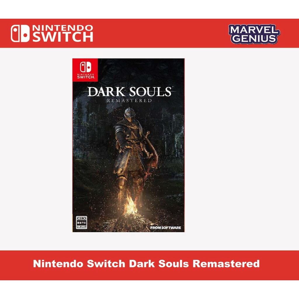 NSW NS NINTENDO SWITCH GAME Dark Souls Remastered (English/CHINESE ...