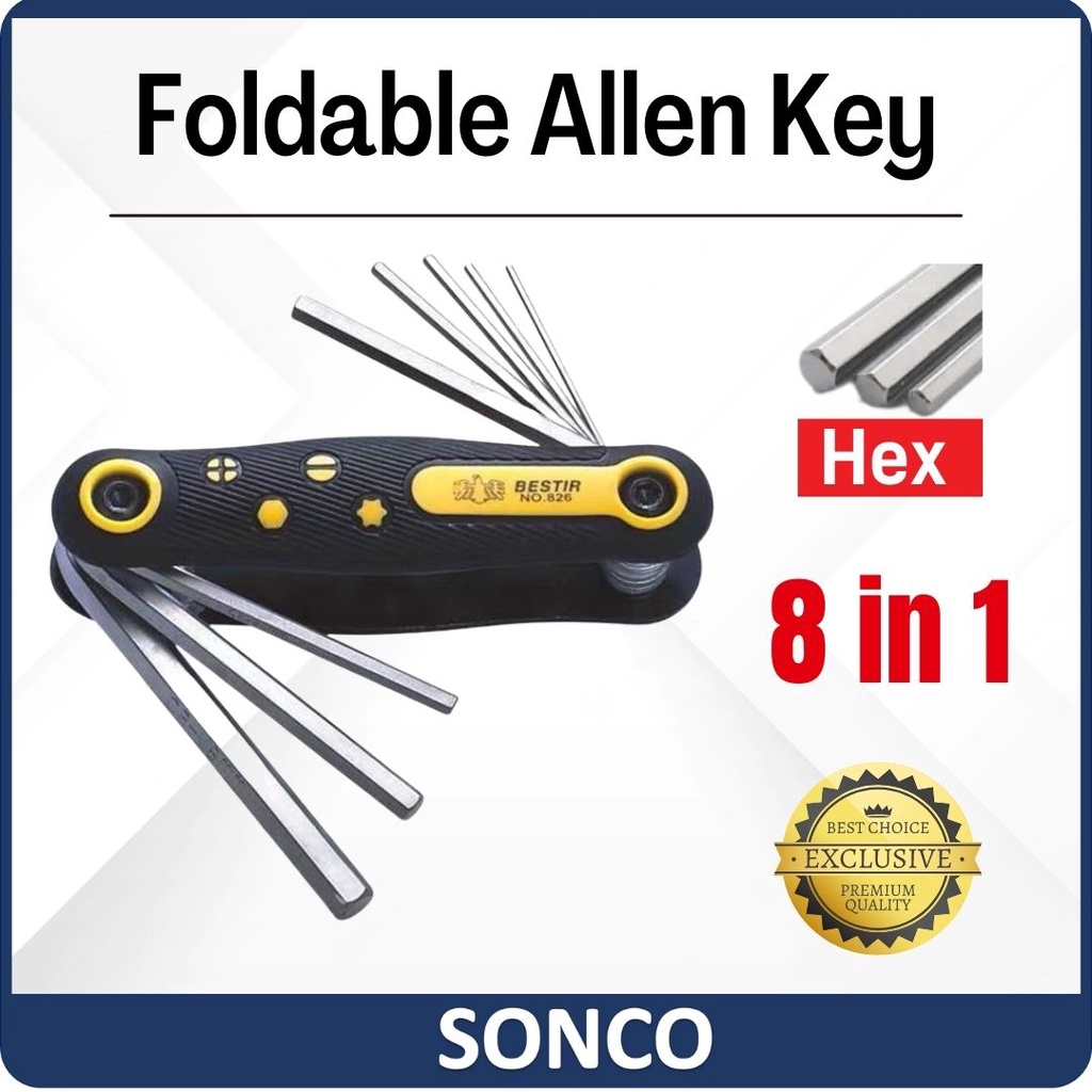 Foldable Allen Key.Foldable Hex Allen key. Foldable Torx Allen Key ...