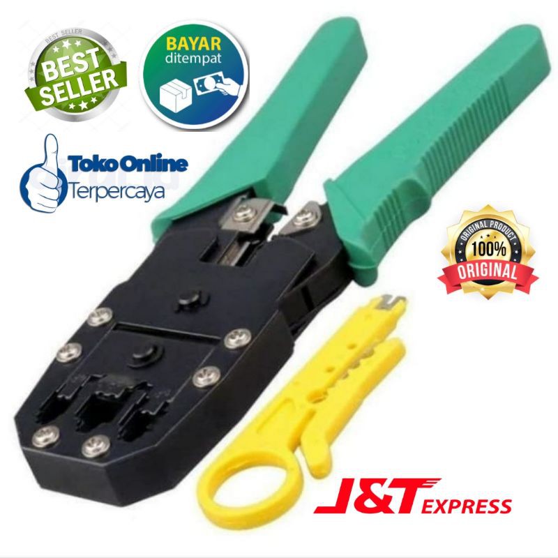 Rj45 Cable Clamps Crimping Tools | Shopee Malaysia