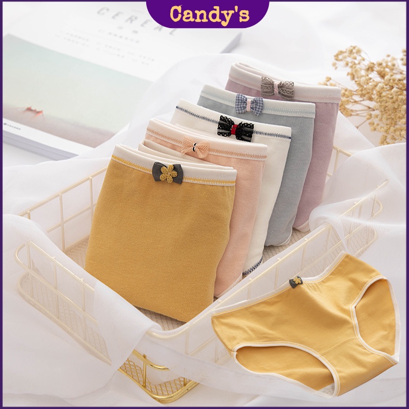 U001 READY STOCK Underwear Women Cotton Panties Women Cotton Crotch ...