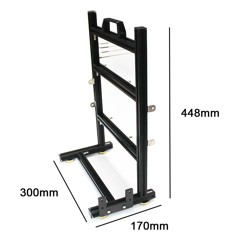 open all-aluminum rack ATX MATX ITX diy OPEN case computer vertical ...