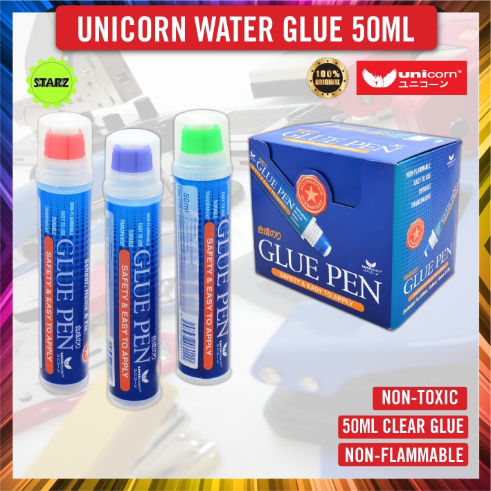 Unicorn Water Glue 50ml UG-106 / Stationer Water Glue ( 1pc ) | Shopee ...
