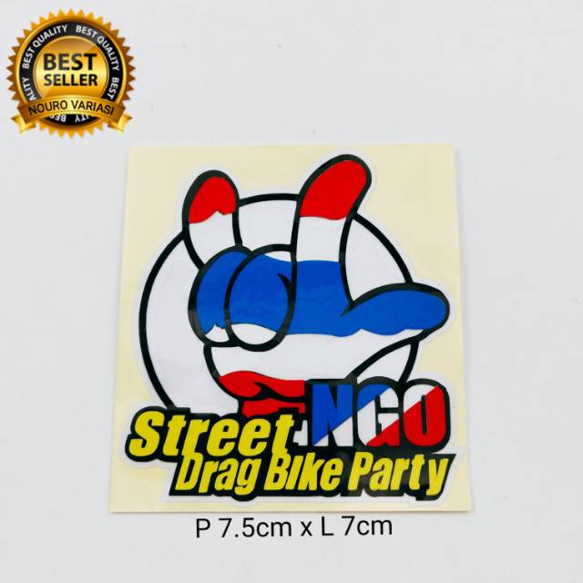 Sticker CUTTING STICKER THAILAND STREET DRAG PARTY NGO Best Quality TER ...