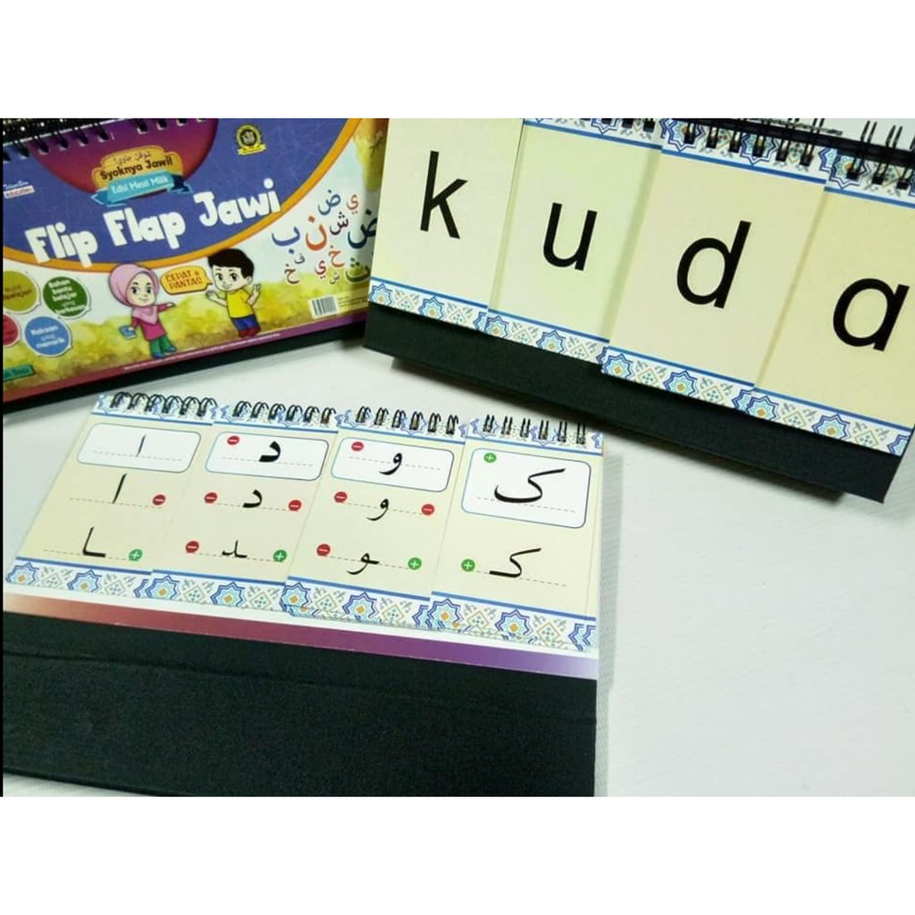 [READY STOCK] 💎💎 SYOKNYA JAWI : FLIP FLAP JAWI (KAD STAND) 💎💎 | Shopee ...