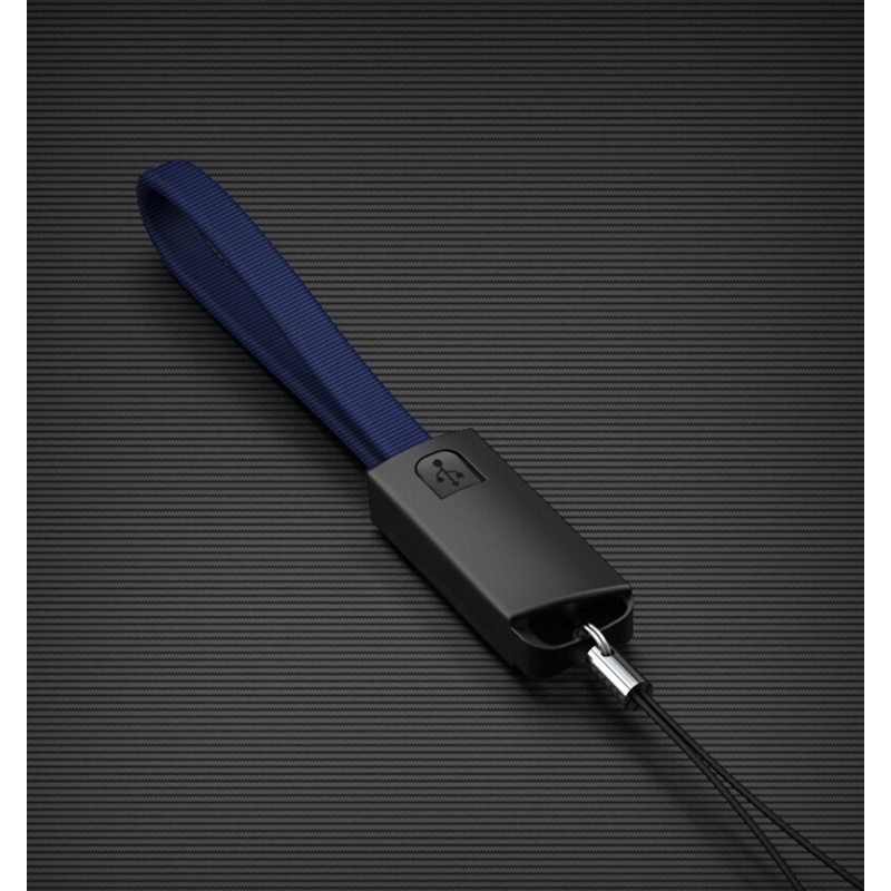 Mini Key Chain Micro USB Type C Lighting Cable Fast Charging For iPhone ...