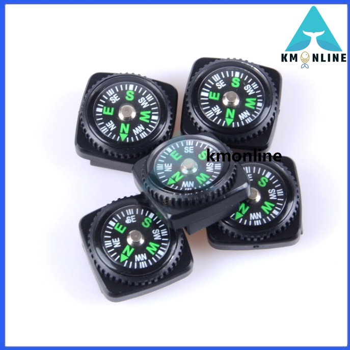 20mm MINI Compass for Watch Webbing Car Camping Hiking Pointing Guide ...