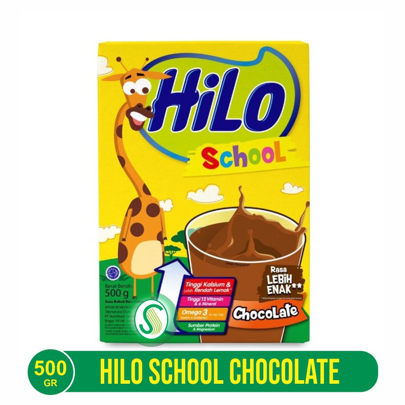 Hilo School Chocolate 500gr- High Calcium Low Fat Milk | Shopee Malaysia